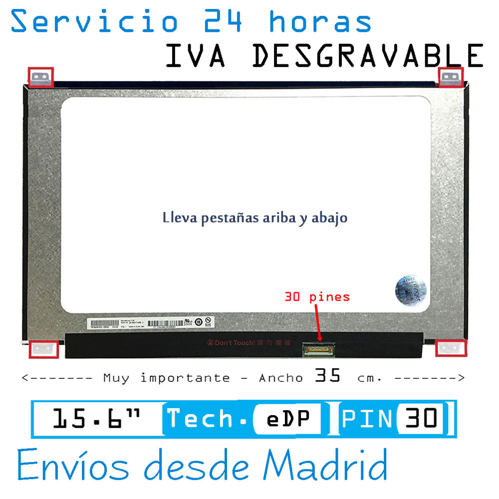 Msi Ms-16gf Lcd 15.6 1920x1080 Pantalla Portatil Display Entrega 24h ...